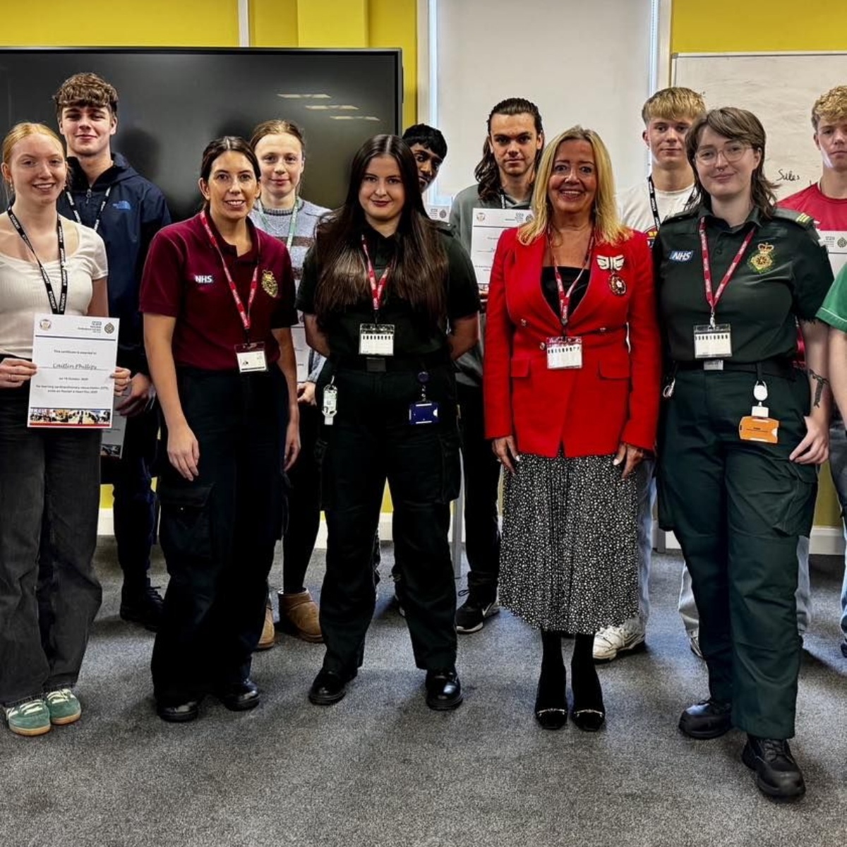 The Crossley Heath School - Restart a Heart Day 2025