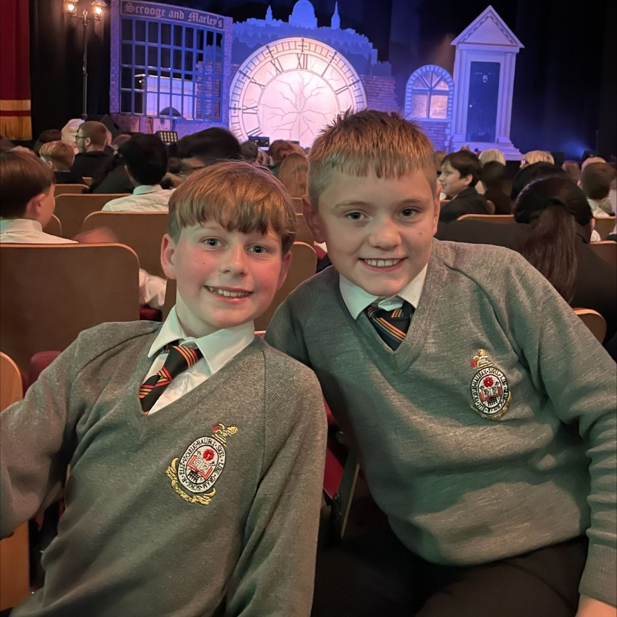 The Crossley Heath School - Year 7 Trip to A Christmas Carol